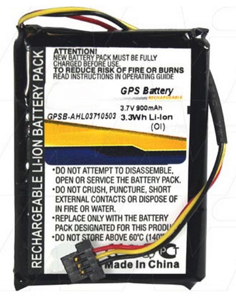 Replacement Battery Tomtom® One V5, Gps Batteries | Wagner Online ...