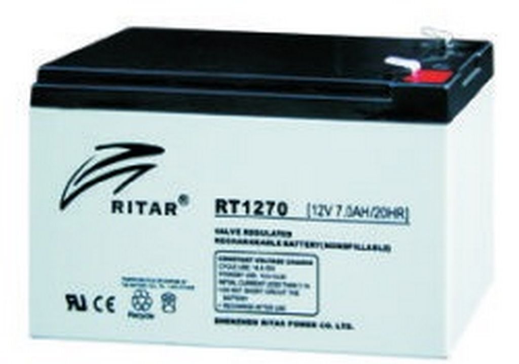 RT1270LF2 12V 7Ah Sla Ritar, Sla Ritar | Wagner Online Electronic Stores
