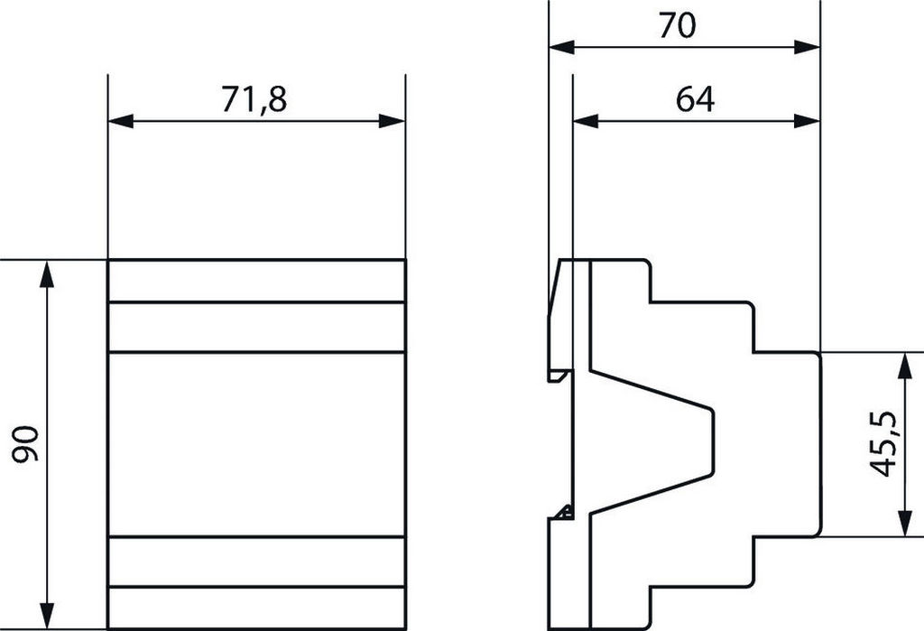 Theben Bm 6 T Knx Binary Input Module | Wagner Online Electronic Stores