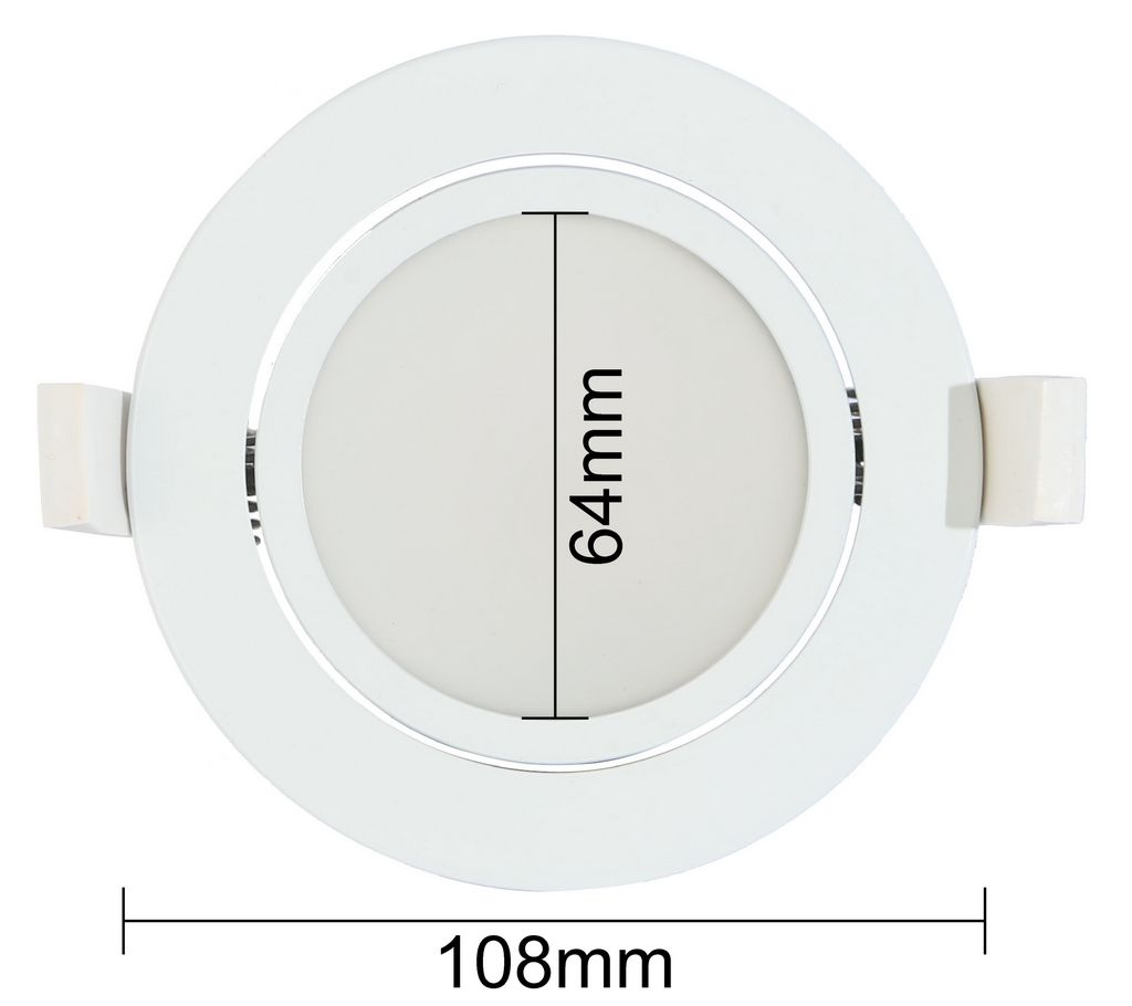 13W Dimmable Led Downlight 110Mm With Gimbal Casing | Wagner Online ...