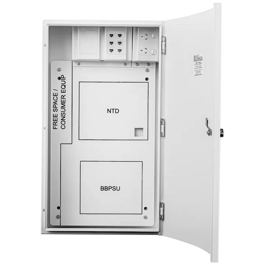 BBNBNCD Vertical Wall Mount Nbn Compliant Cabinet With Curved | Wagner ...