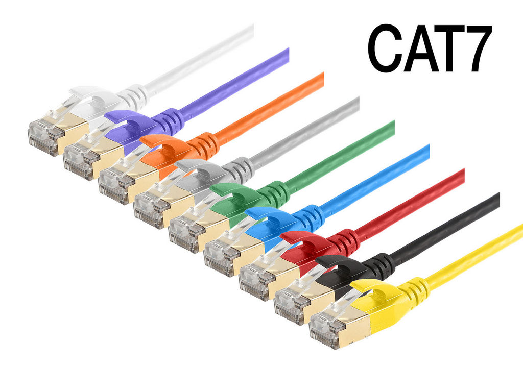 Cat7 Ultra Thin Stp Ethernet Patch Cable | Wagner Online Electronic Stores