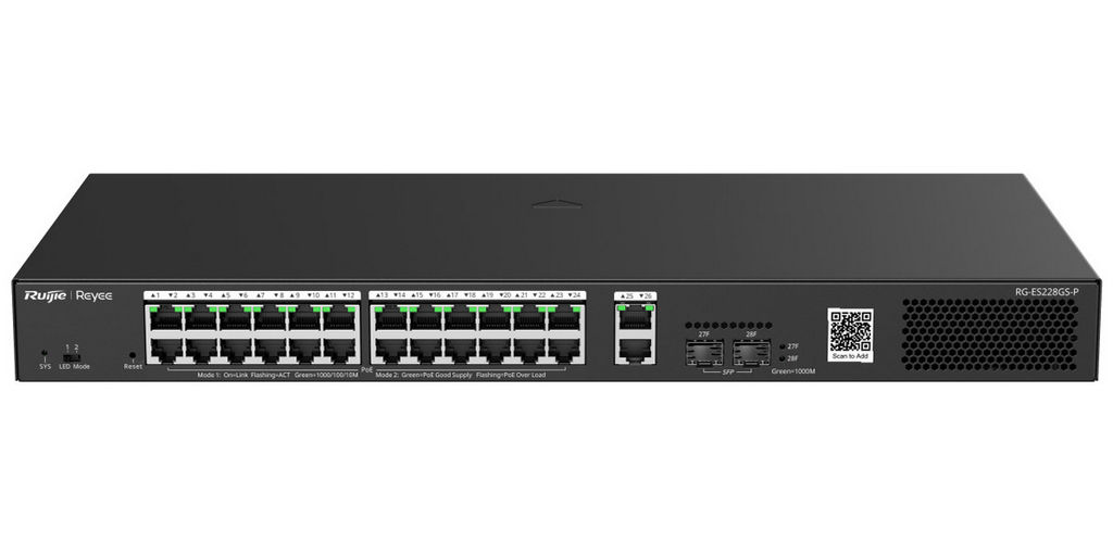Cloud Managed Poe+ Switches With Sfp - Ruijie Reyee | Wagner Online ...