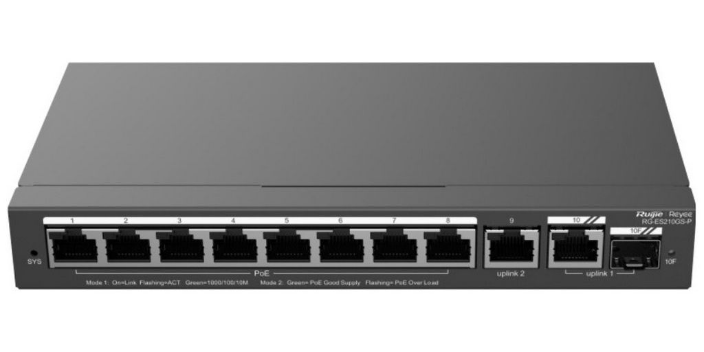Cloud Managed Poe+ Switches With Sfp - Ruijie Reyee | Wagner Online ...