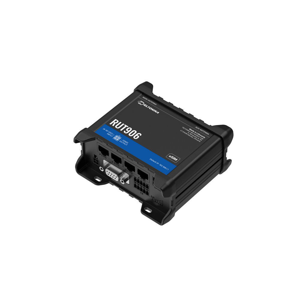 RUT906 Teltonika Rut906 4G Lte Rs232/Rs485 Industrial Cellula | Wagner ...