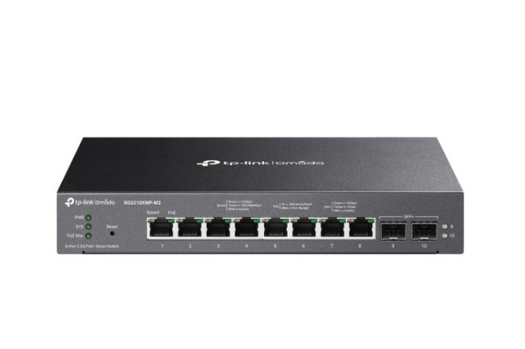 Tp-Link Sg2210xmp-M2 2.5G Poe Switch | Wagner Online Electronic Stores