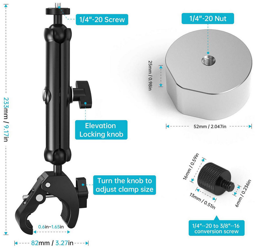 Starlink Mini Pole Mount Clamp | Wagner Online Electronic Stores