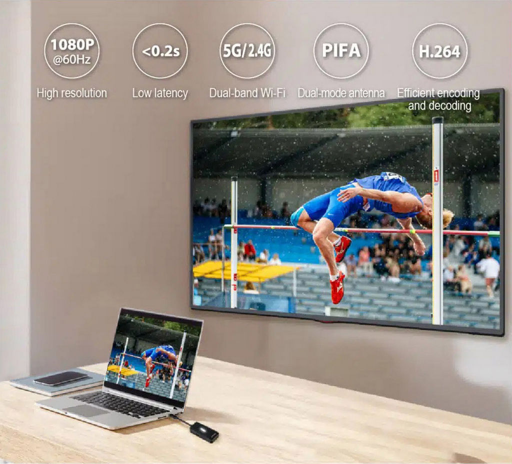 USB-C to HDMI Wireless Transmitter