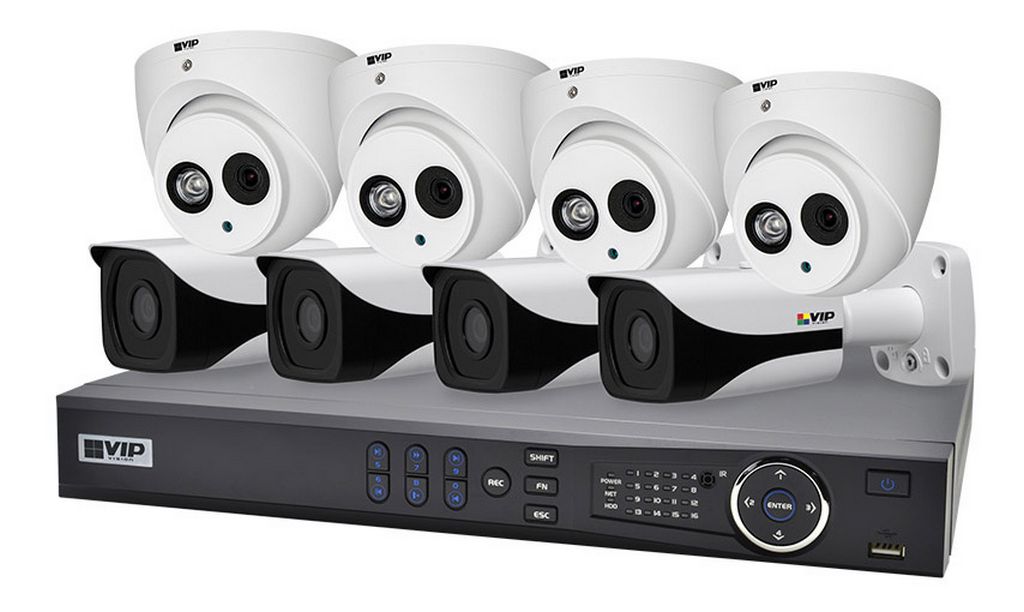 NVR328 Vip 8 Channel 4Mp Nvr Ip Surveillance Kit | Wagner Online ...