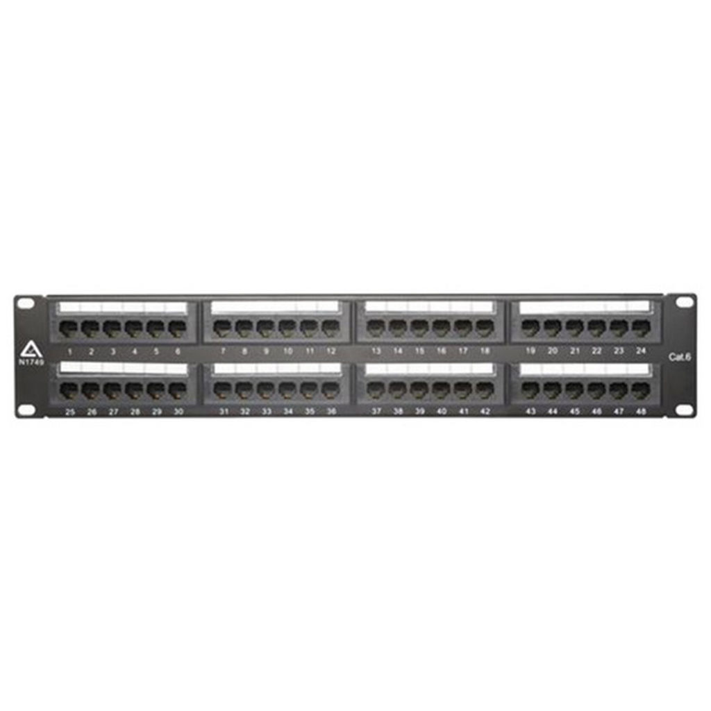 CAT6R205 2Ru 48X Utp Cat6 Ports 19” Patch Panel [Limited Stock ...