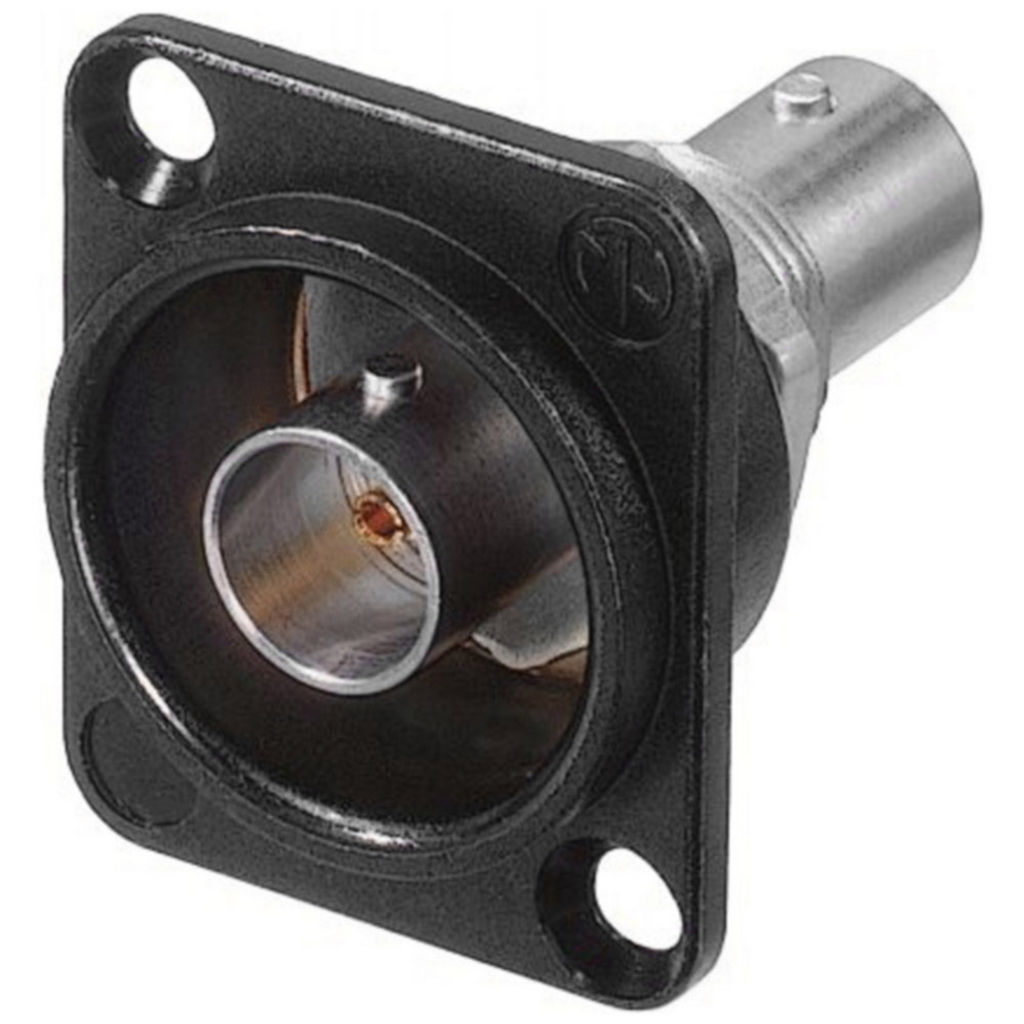 NBB75DFGB Bnc Panel Mount - Grounded - Neutrik, Bnc Neutrik | Wagner ...