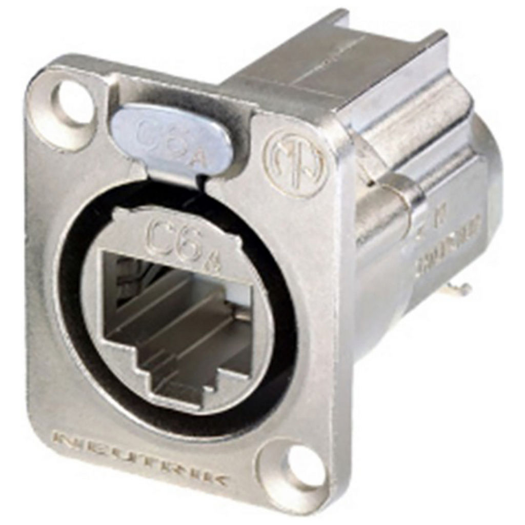 ETHERCON CAT6A D-SIZE PANEL IDC TYPE NEUTRIK, etherCON RJ45