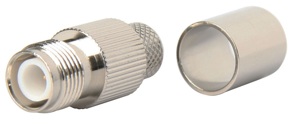 Rp-Tnc Reverse Female Crimp, Rf Plugs | Wagner Online Electronic Stores